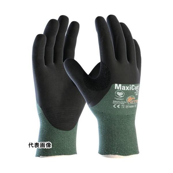 保護具 作業手袋 耐切創手袋 ●耐切創・耐水・耐油性と快適・柔軟・作業性を備えた手袋で、油を扱う環境で切創事故の危険性が高い精密作業に最適です。●ハイグレードニトリルコーティングにより、優れた耐水・耐油機能を備えた手袋です。●独自の特殊高機...