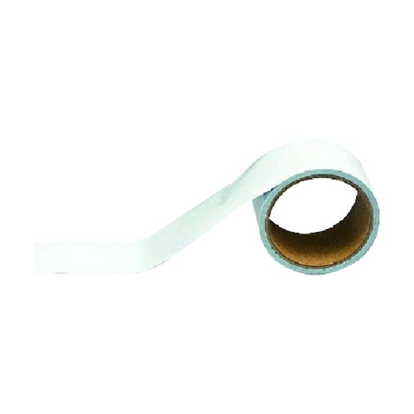 工事・照明用品 管工機材 バルブ・配管識別用品 ●耐久性に優れ、退色しにくいアルミ製です。●酸・アルカリ・油などの耐薬品性能があります。●耐熱性を持っています●幅(mm)：50●長さ(m)：5●厚さ(mm)：0.2●色：白(マンセル値N9....