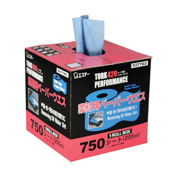 清掃・衛生用品 清掃用品 紙・不織布ウエス ●パルプのしっかり感と再生紙の柔らかさを両立したコンパクトなロールタイプです。●シートサイズ(mm)：235×340●タイプ：再生紙配合タイプ●1巻750シート●パルプ●再生紙