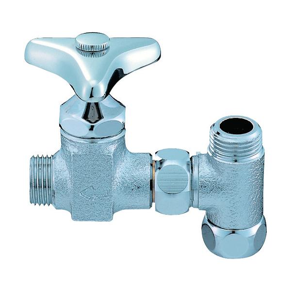 工事・照明用品 管工機材 給水設備用継手 ●止水栓や給水管の継ぎ目などに継ぎ足して使用します。●食器洗い機などへの分岐に。●ねじサイズ：G1/2●高さ(mm)：80●呼び径：13●青銅