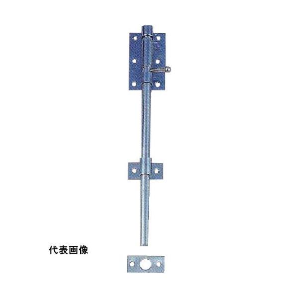 金物・建築資材 建築金物 建築蝶番 ●強固な作りで多くの出入り口でお使いいただけます。●扉などに取り付けられる丸落しです。●長さ(mm)：147●径(mm)：12●心棒１２ミリ●材質：鉄●仕上：ユニクロ●ユニクロ皿木ネジ　3.5×20