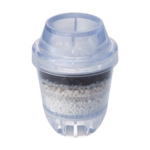 工事・照明用品 管工機材 混合栓・水栓 ●多重ろ過で水をおいしくクリーンにします。●自在水栓16mmから19mmの取付け可能です。●幅(mm)：43●高さ(mm)：58●奥行(mm)：43●水流：ストレート●本体：塩化ビニル樹脂、スチロール...