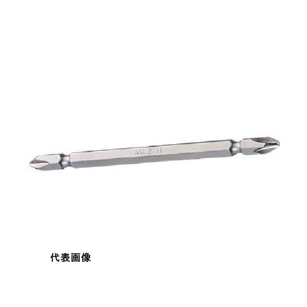電動・油圧・空圧工具 ドライバービット 片頭ビット ●六角軸シャンクで電動ドリルにワンタッチで取付可能です。●先端部にはマグネット取り付け脱落防止機能付きです。●先端部硬さは抜群●収納に便利なホルダー付きです●多種多彩なプラスビスの着脱に最...