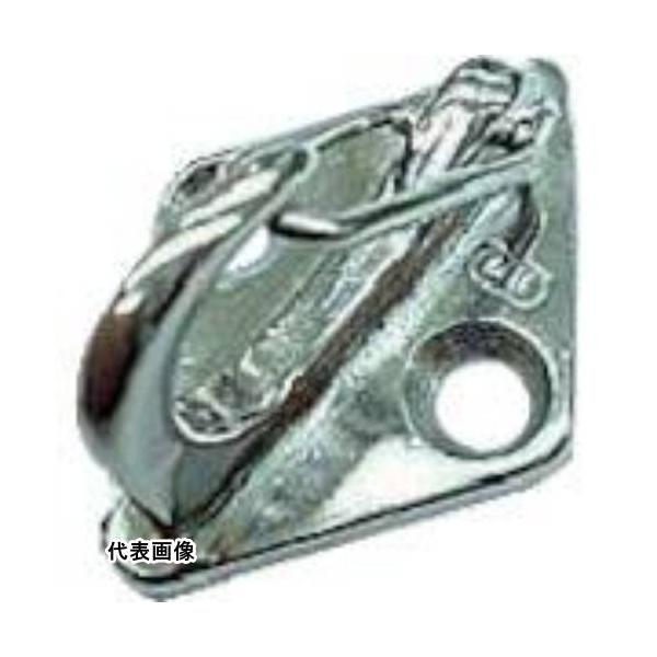 金物・建築資材 建築金物 荷役金具 ●フック部には、外れ止め付です。●壁面に設置し、物掛けや、チェーン・ロープの端末金具として。●使用荷重(kN)：0.10●L1(mm)：42●S(mm)：10●W1(mm)：32●W2(mm)：20●H(...