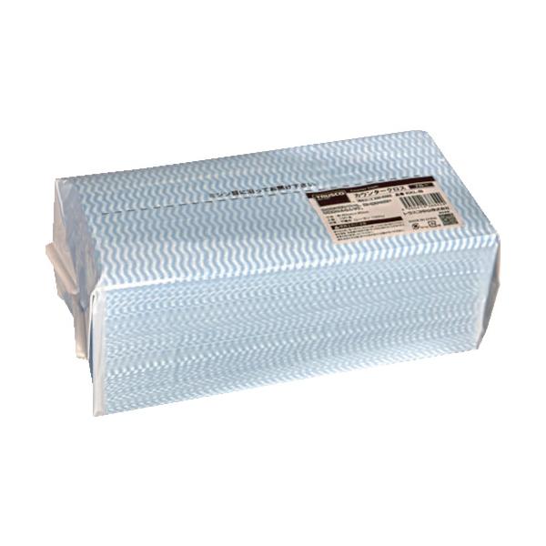 研究用品 厨房用品 消耗品 ●使い勝手の良い不織布のふきんです。●レーヨン100％使用のため吸水性に優れてます。●使い捨ての雑巾としても色んなシーンで使えます。●食器拭き、キッチン清掃、床清掃など 。●色：ブルー●シートサイズ(mm)：30...