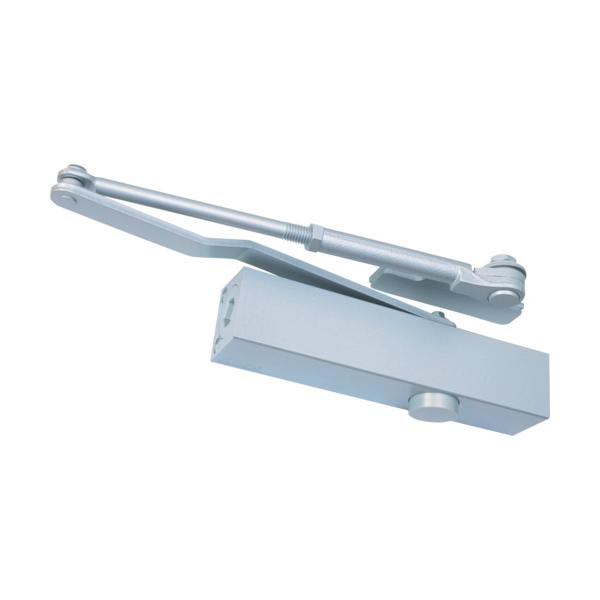 金物・建築資材 建築金物 ドアクローザ ●他社メーカー含め、数種類のドアクローザを同じ取付ネジ位置で交換出来ます。●取替用ドアクローザ●色：シルバー●適合扉質量(kg)：65以下●幅(mm)：230●奥行(mm)：45●高さ(mm)：51●...