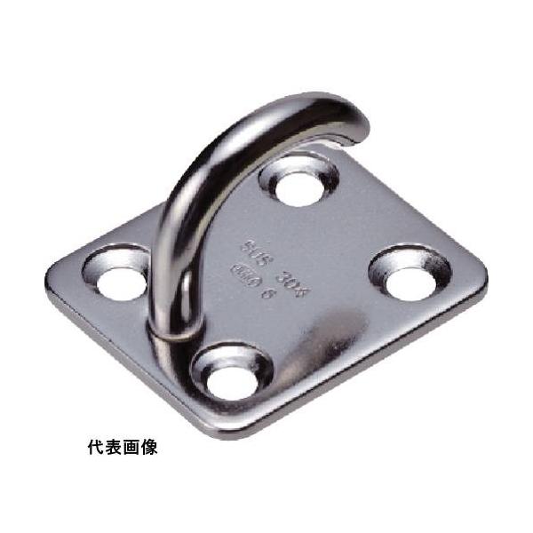 金物・建築資材 建築金物 荷役金具 ●４箇所を止めるタイプです。●支柱や壁面等に取り付けます。●使用荷重(kN)：0.15●A1(mm)：34●D(mm)：6●A2(mm)：20●B1(mm)：40●H(mm)：25.5●B2(mm)：25...