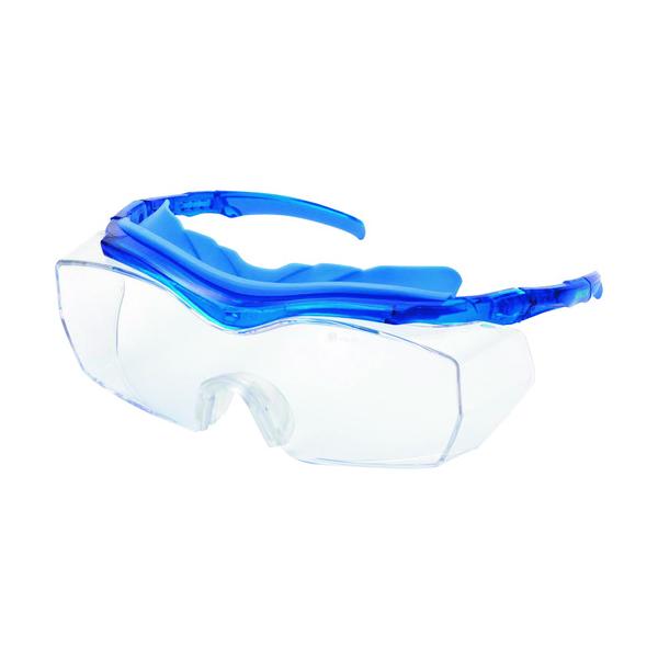 保護具 保護メガネ・防災面 一眼型保護メガネ ●曇りに強い超親水性VF-plus+コーティング加工です。●金属部品を使用していません。●オーバーグラスタイプでメガネの上からも併用可能です。●大きめのレンズサイドにより、目の脇からの飛来物の侵...