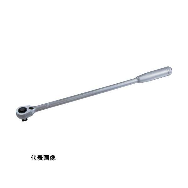 手作業工具 ソケットレンチ ラチェットハンドル ●スリムでコンパクトなスタイリング、しかも中空構造により従来品にくらべて大幅軽量化を実現できます。●全長406ミリの超ロングタイプです。●クイックリリース機構付きでソケットの脱着が簡単にできま...