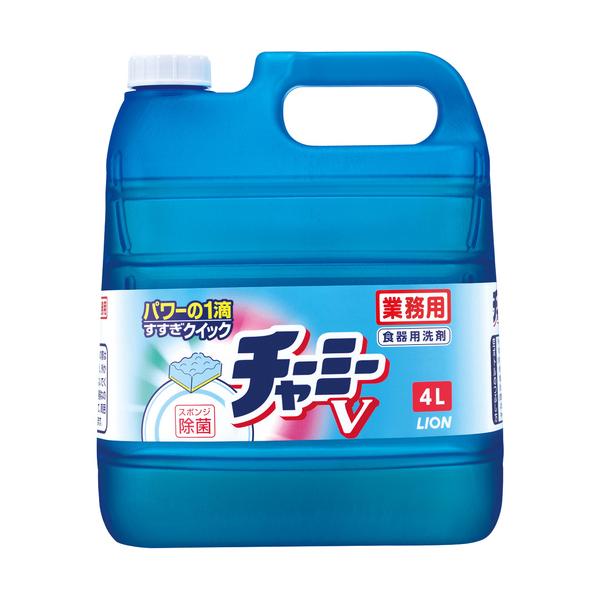 清掃・衛生用品 労働衛生用品 食器・厨房機器洗剤 ●パワーの一滴で、すすぎクイック、2倍濃縮タイプです。●台所用中性洗剤に。●容量(ml)：4000●チャーミーV　4L