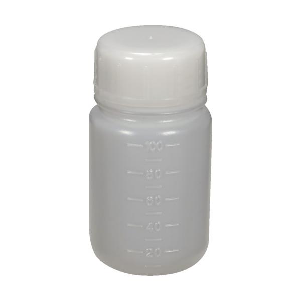 研究用品 ボトル・容器 ボトル ●汎用性の高いポリエチレン樹脂で、実験室から化学工場まで幅広く使用できます。●中栓の取り外しがないため、作業効率がアップします。●中身の液体が出し入れしやすい広口タイプです。●食品衛生法適合品です。●サンプル...