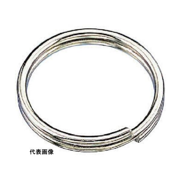 金物・建築資材 建築金物 荷役金具 ●手軽に連結作業ができます。●キーホルダやチェーンの端末金具として。●使用荷重(kN)：0.03●D(mm)：2.2●L(mm)：27●材質：ステンレス(SUS304)●仕上げ：バレル研磨仕上げ