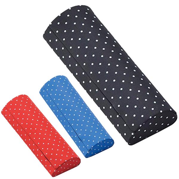 メタルハード,ルーペ,ルーペスタジオ倍率,拡大鏡,コンパクトメタルハードルーペ,ハードルーペ,小型ルーペメタルハード｜ルーペスタジオメタルハード拡大鏡コンパクト4990097069188小さめドット柄のかわいらしいケースです。内寸:W153...