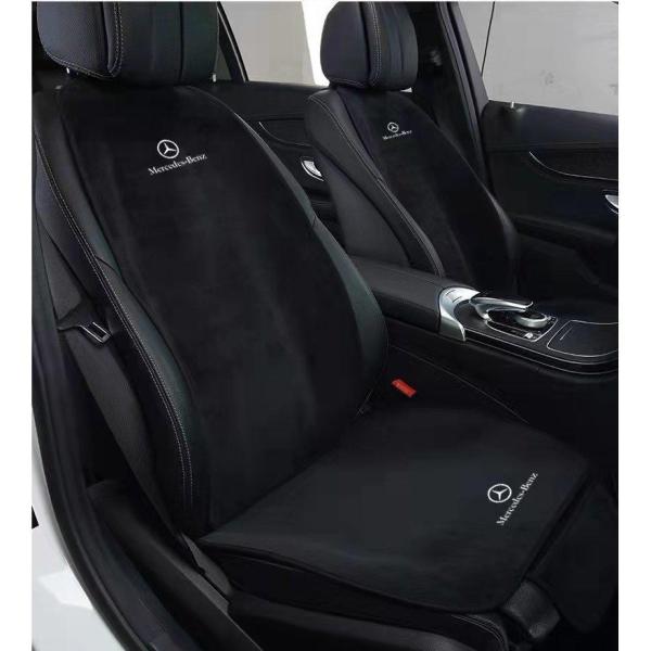 商品説明☆商品説明☆商品状態：新品未使用商品内容:メルセデスベンツ 前座席用座布団1枚 、座席の背もたれ1枚座席の摩耗、傷などを防ぐことができます車の内部をオシャレに装飾できますシートクッション、座席の背もたれの通気性が良く、通気材料を使い...