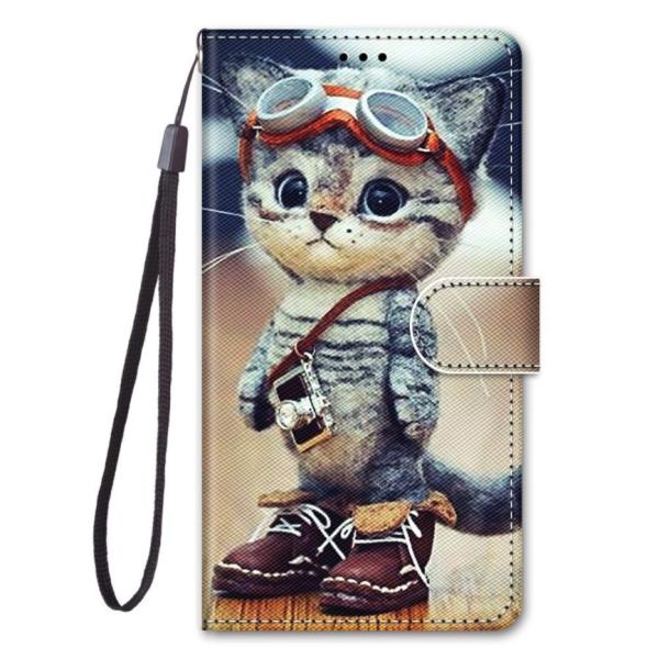 iPhone 17e 16e ケース 手帳型 スマホケース かわいい 猫 子猫 プリント ストラップホール付き レザー カバー アイフォン16e wbao「主な仕様」対応機種：iphone 16e , iphone 17e ( アイフォン1...