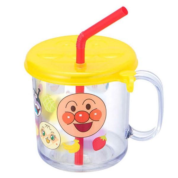 アンパンマンと仲間たちの可愛いフタ付きストローコップです！ 楽しく食べて大きくなってね♪両手持ちのベビーストローマグからステップアップ！片手持ちの練習をしながら、ストロー飲みができるよ！★直径6ｍｍまでの市販のストローが使えます。●透明で中...