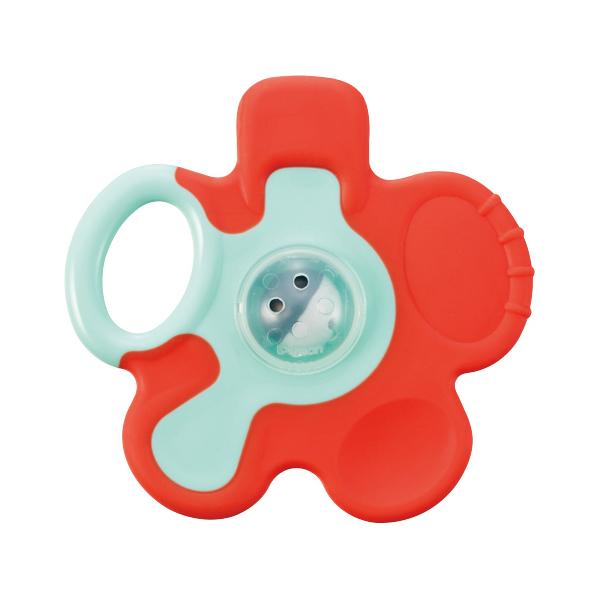 何でもおくちに入れたい好奇心旺盛な赤ちゃんに、タオルやガーゼのように薄くてやわらかいものが好きな赤ちゃんに。赤ちゃんが夢中になる３つのポイント1.興味をひく2.握りやすくおくちに入れやすい3.気持ちよく噛んだりなめたりできるの工夫が詰まった...