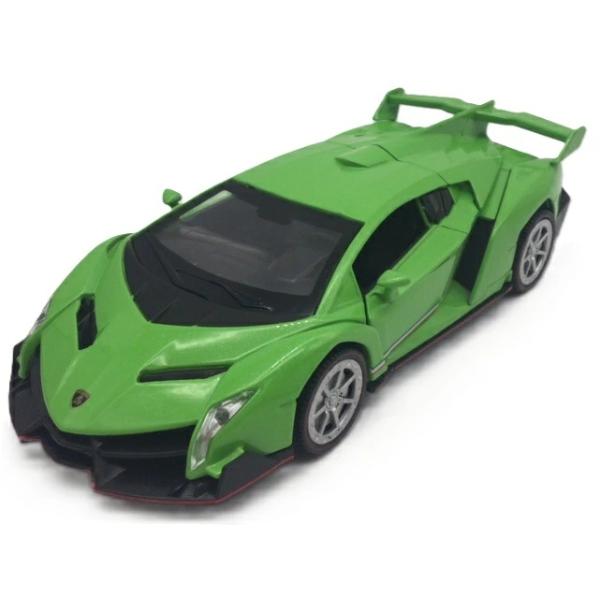 ダブルホース社製1/32 ランボルギーニ ヴェネーノのミニカーヘッドライト＆テールライト点灯 エンジン音＆クラクション当店にて作動チェック及び検品をしてから発送させていただきます！