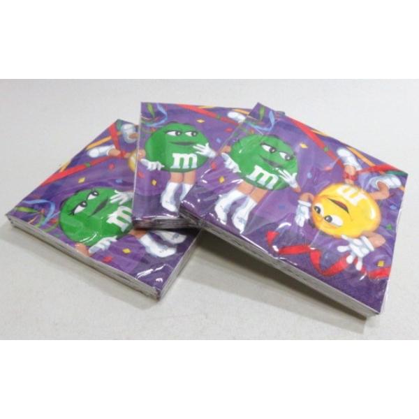 アメリカからの直輸入品。Amscan(アムスキャン)社製。made in usa未使用、新品。ナプキンのサイズは縦、横ともに３３センチ。裏は無地となっております。１パックに１６枚入っています。ご家庭で使うもよし、ホームパーティ、毎日のお弁当...