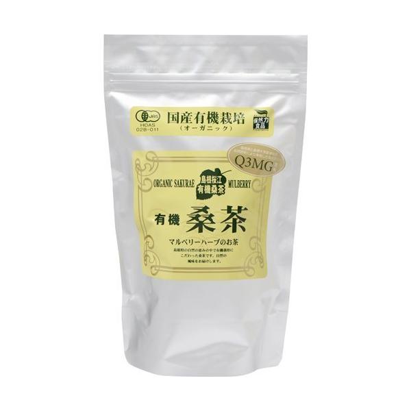 「商品情報」有機桑茶 90g(2.5g×36包) ×2セット「主な仕様」島根県産有機栽培の桑の葉だけを使用した桑茶です。ノンカフェインなので小さなお子様でも安心してお飲みいただけます。自然の風味豊かでリラックスできる美味しいお茶です。使いや...