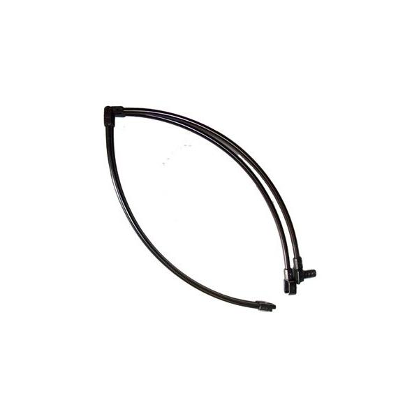 蝶採り用のネットに用いる金属の枠。丈夫で使いやすい。