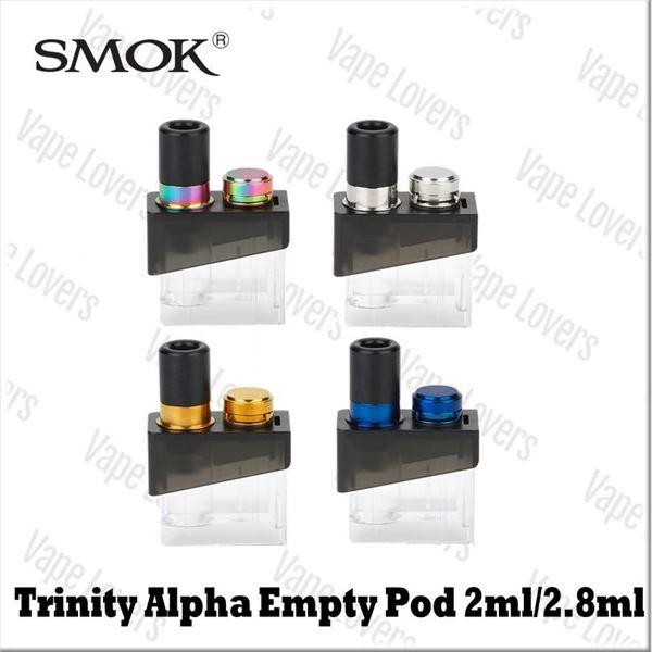 smok trinity alpha(スモック トリニティー アルファー)の交換用POD×1です。コイルは付属していません。【商品内容】・タンク容量：2ml/2.8ml 1個電子タバコ/vape/本体/mod/ベイプ/SMOK/Trinit...