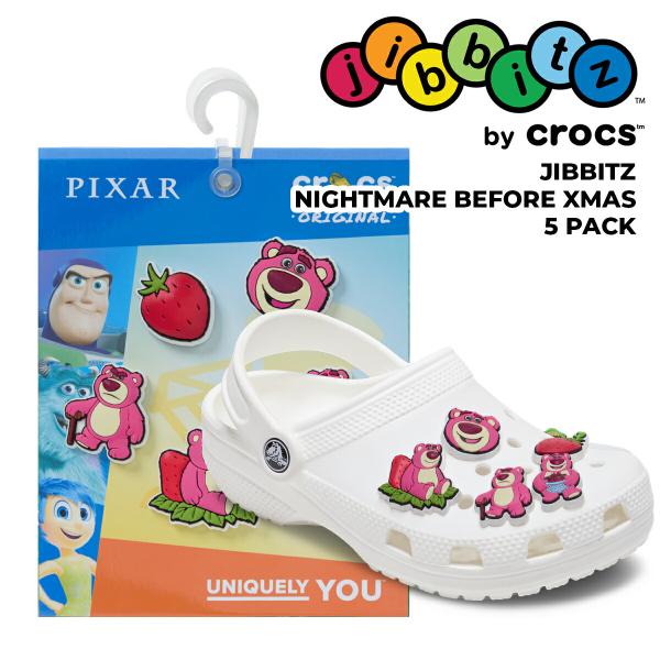 crocs JIBBITZ PIXER LOTSO 5 PACK 10015853クロックスのシューズやギアを楽しくカスタマイズする、専用のアクセサリー。豊富な種類のジビッツチャームで、あなたも「my crocs」してみませんか。