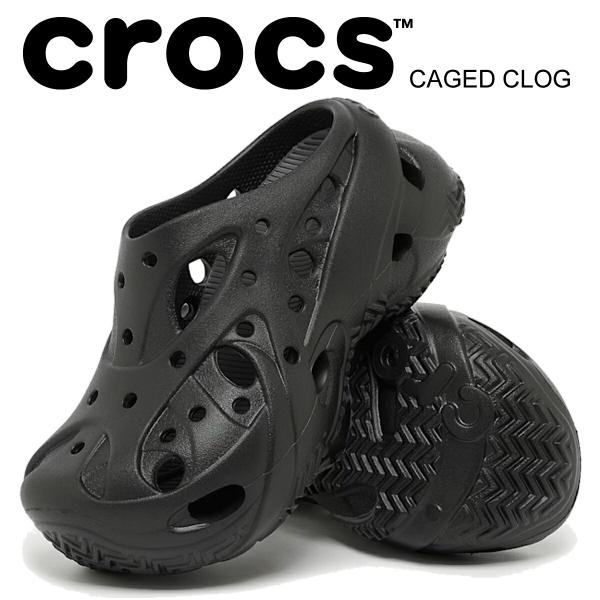 crocs（クロックス） ケイジド クロッグ ブラック crocs CAGED CLOG