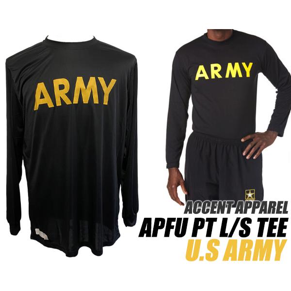 ACCENT APPAREL APFU PT L/S TEE U.S ARMY 米軍への納品実績のある"ACCENT APPAREL アクセントアパレル"が製造した米陸軍向けの純正トレーニングウエアが入荷。APFU(Army Physica...