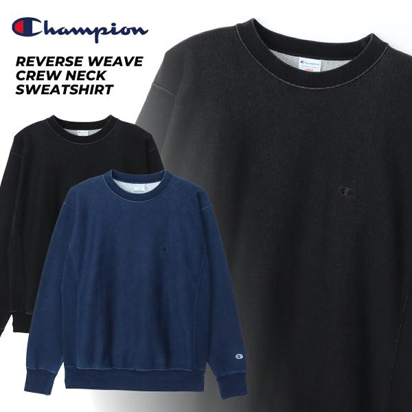 Champion REVERSE WEAVE CREW NECK SWEATSHIRT OFFBLACK INDIGO c3-c020Champion(チャンピオン)のスウェットシャツは、「ザ キング オブ スウェットシャツ」と評されるほど...