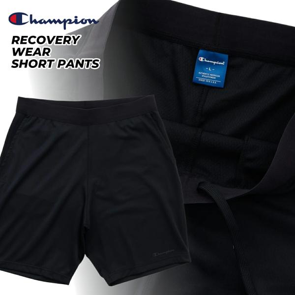 Champion RECOVERY WEAR SHORT PANTS c3-cs590身体から放出されるエネルギーを特殊機能繊維が吸収し、そのエネルギーを熱に変換して再放射することで血行促進を促すショーツです。血行促進、疲労軽減、筋肉のハリ...
