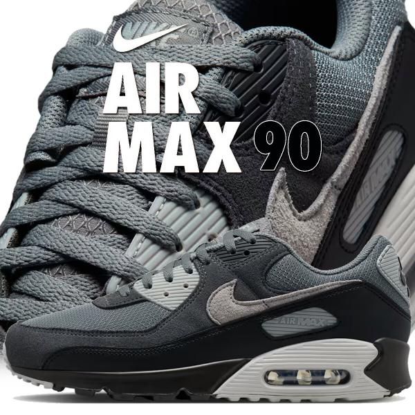 NIKE AIR MAX 90 smoke grey/photon dust-blk dm0029-020エアマックスシリーズの中でも、洗練されたスタイルと確かな履き心地で高い人気を誇るエアマックス90よりNEWカラーが登場。ビジブルAir...