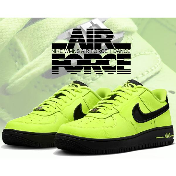NIKE WMNS AIR FORCE 1 DANCE volt/blk-gunmetal fj7409-7001982年バスケットボールシューズとして誕生した"AIR FORCE1 エアフォース1"。様々なブランドとのコラボモデルや数々の...