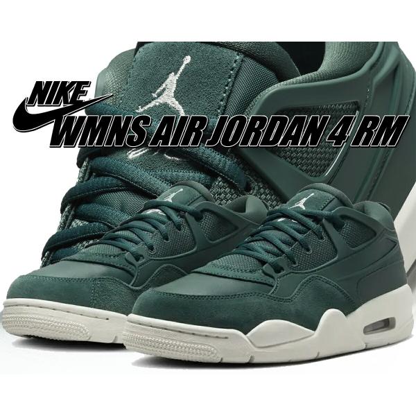 NIKE WMNS AIR JORDAN 4 RM oxidized green/wht-sail fq7940-300史上最高のバスケットボール選手として評されるマイケル・ジョーダンのシグネチャーモデルとして1989年に誕生した"エア ジ...