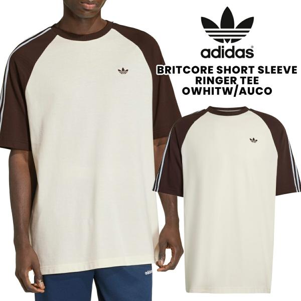 adidas BRITCORE SHORT SLEEVE RINGER TEE OWHITW/AUCO hz3830ブリットコア リンガー 半袖Tシャツは、アディダス オリジナルスのクラシックなスポーツヘリテージに、反骨的なアクセントを加え...
