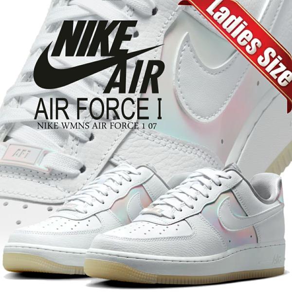 NIKE WMNS AIR FORCE 1 07 wht/wht-multi-color-ghost ih3204-1001982年バスケットボールシューズとして誕生した"AIR FORCE1 エアフォース1"。様々なブランドとのコラボモデ...