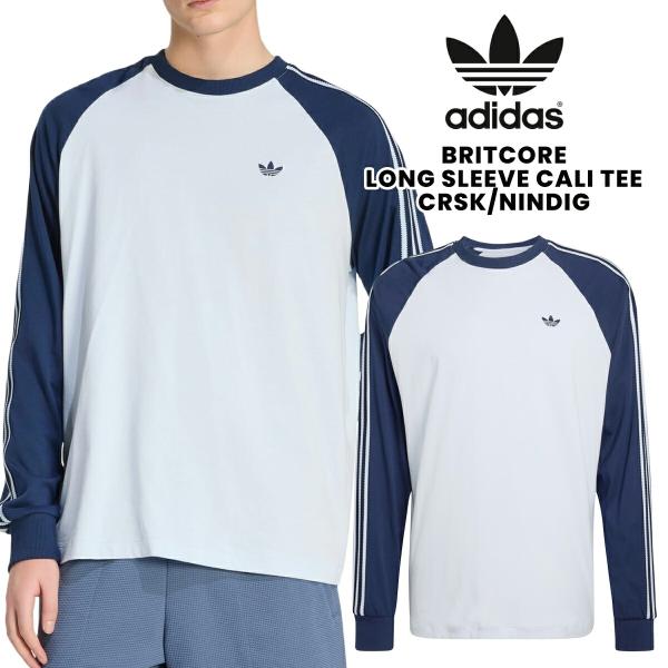 adidas BRITCORE LONG SLEEVE CALI TEE CRSK/NINDIG kv4447ブリットコア カリ 長袖Tシャツは、クラシックなアディダス オリジナルスの定番を現代的にアレンジした一枚。ルーズフィットとクルーネ...
