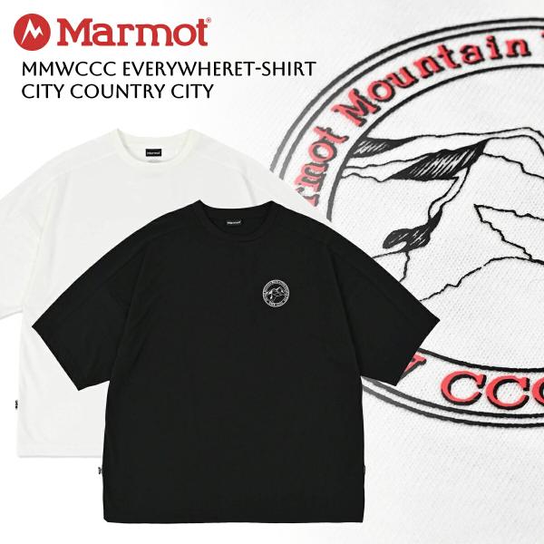 Marmot MMWCCC Everywhere T-shirt CITY COUNTRY CITY mtss25mst303cc米国のアウトドアブランドMarmotとCITY COUNTRY CITYが2度目となるカプセルコレクション。 ...