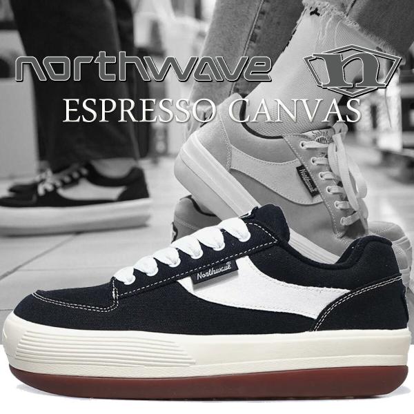 Northwave ESPRESSO CANVAS BLACK/WHITE 406881-01高品質でフィット感にこだわったブーツを作りたいと、1991年にスノーボード・ブランドとして設立されたノースウェーブ。同年、スノーボードの後に履くア...