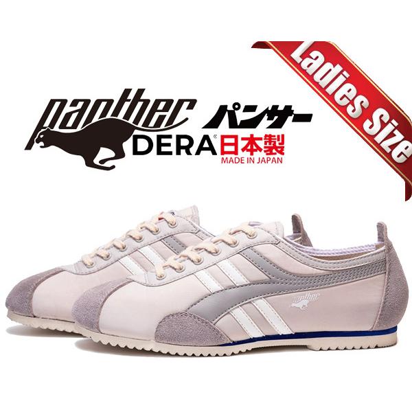 PANTHER DERA GREY ptj-0027 MADE IN JAPAN1964年に東京で開催された「東京オリンピック」と同時期に誕生したスポーツシューズブランド「Panther パンサー」。黒ヒョウをイメージした俊敏さにあふれるデ...