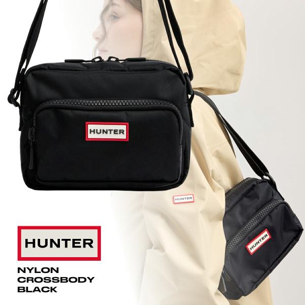 HUNTER NYLON CROSSBODY BLACK ubx3930kbm-blkナイロン クロスボディは、お出かけの必需品を持ち歩くのに最適なサイズのアイテムです。本体は耐水性のリサイクルナイロン、裏地にはリサイクルポリエステルのライ...