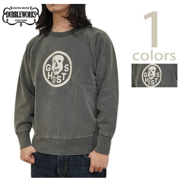 ダブルワークス　DUBBLEWORKS　142-83003-05　ピグメントプリントスウェット　[ FADED SWEAT SHIRTS ] [ COUGARS ] クルーネック アメカジ   メンズ「気軽に着ることのできるスタンダードなア...