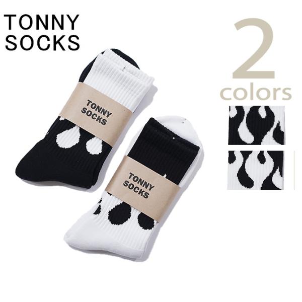 【 TONNY SOCKS（トニーソックス） 】Pile Socks [ Frames ] [ Made In Japan ] 【 メール便可 】 [MT06]