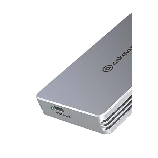 -/40Gbps NVMe M.2 SSD Enclosure/-・Size:40Gbps NVMe M.2 SSD Enclosure・パッケージ個数:1・40Gbps高速USB4.0 Type-C出力インターフェースを使用すると、最大4...