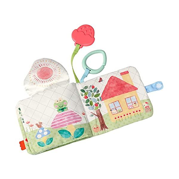 1ふかふか布えほんホワイト/幅13.3×奥行3.8×高さ15.2cm/GXC11・五感を刺激するおもちゃ赤ちゃんの脳神経は、生後数カ月から急速に発達し3歳までに80%を遂げることからこの時期に、五感を刺激し脳神経の発達を促すことが、子供の発...