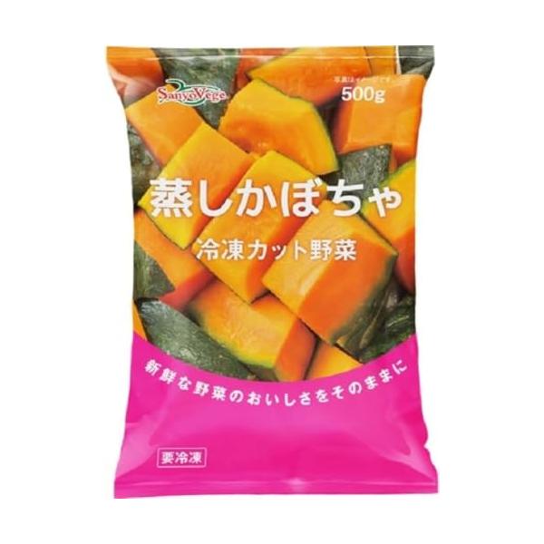 FlavorName:蒸しかぼちゃ・エネルギー80kcal・たんぱく質1.6g・脂質0.3g・炭水化物21.3g・食塩相当量0g