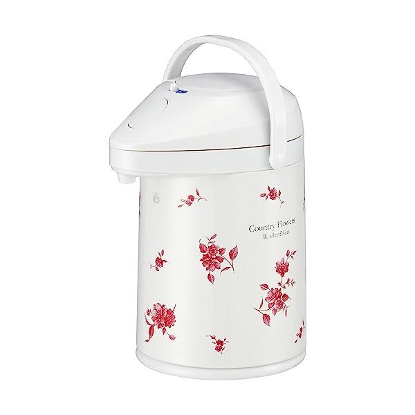 エアーポット 2.2Lカントリーフラワー/2.2 L/MPP-22 FLC・パッケージ個数:1・本体サイズ(約): 幅19.6×奥行24.8×高さ31.2cm、容量: 2.2L・本体重量: 約1.62kg・素材・材質: 内びん/ほうけい酸ガ...