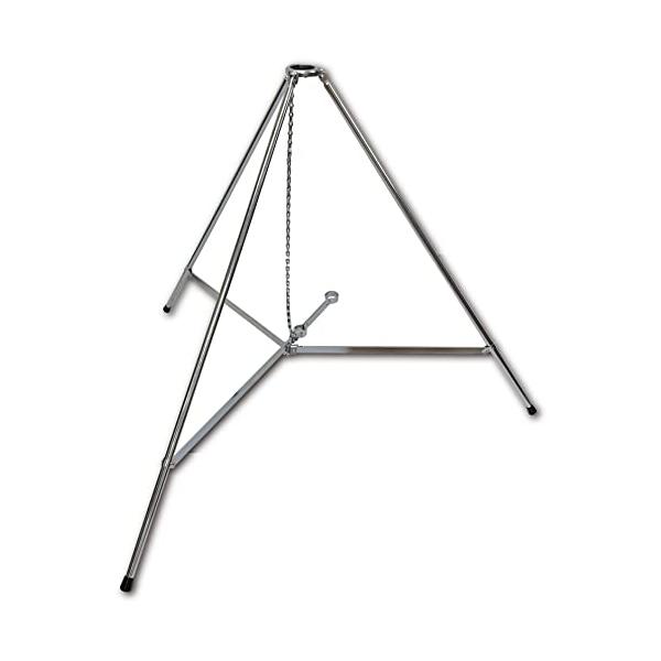 シルバー/脚径9mm 高さ65cm/M-T3・Shape:脚径9mm 高さ65cm・三脚台の高さ：約65cm・足の太さ : 9mm 足の長さ : 81cm・上穴の内径 : 3.3cm 下穴の内径 : 2.2cm・材質：鉄製クロムメッキ・様々...