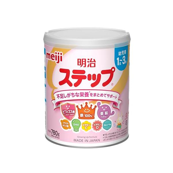 PatternName:780g×1缶・パッケージ個数:1・１〜３歳の子どもに特に大切で不足しがちな栄養をまとめて摂ることができる幼児用ミルクで、子どもの身体の成長と脳の発達をサポートします。
