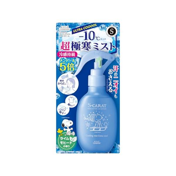 パッケージ個数:1・メントール５倍*配合で、史上最強*のクール感スプレーした瞬間、頭もからだも超冷感＆持続する−１０℃タッチの超極寒ミスト。　＊エスカラットのミスト比・服の上からや帽子にも使えます。汗のニオイもおさえる、ライムモヒートの香り...